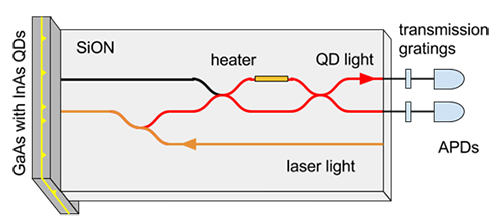 Layout of the integrated circuit.